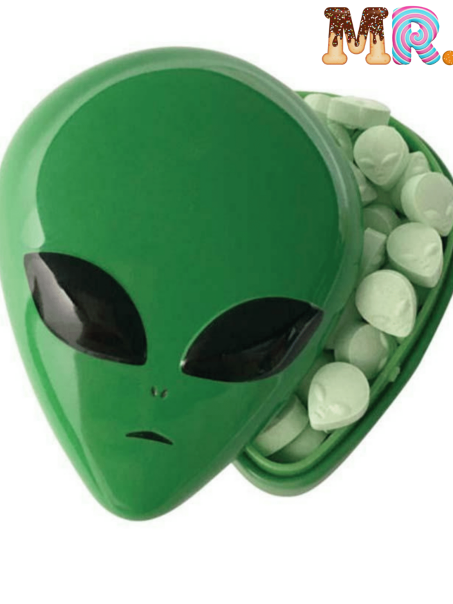 Alien Head Sours Green Apple Flavour - Mr. Munchies