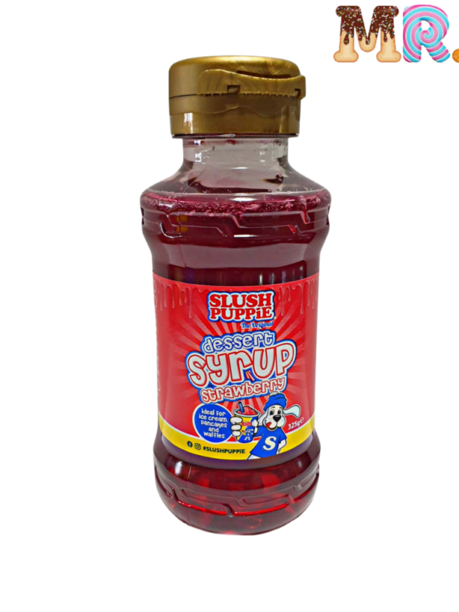 Slush Puppie Dessert Syrup Strawberry - Mr. Munchies