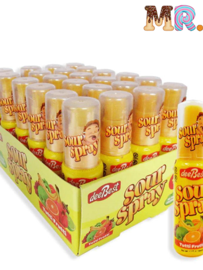 Sour Spray Tutti Frutti Flavor - Mr. Munchies