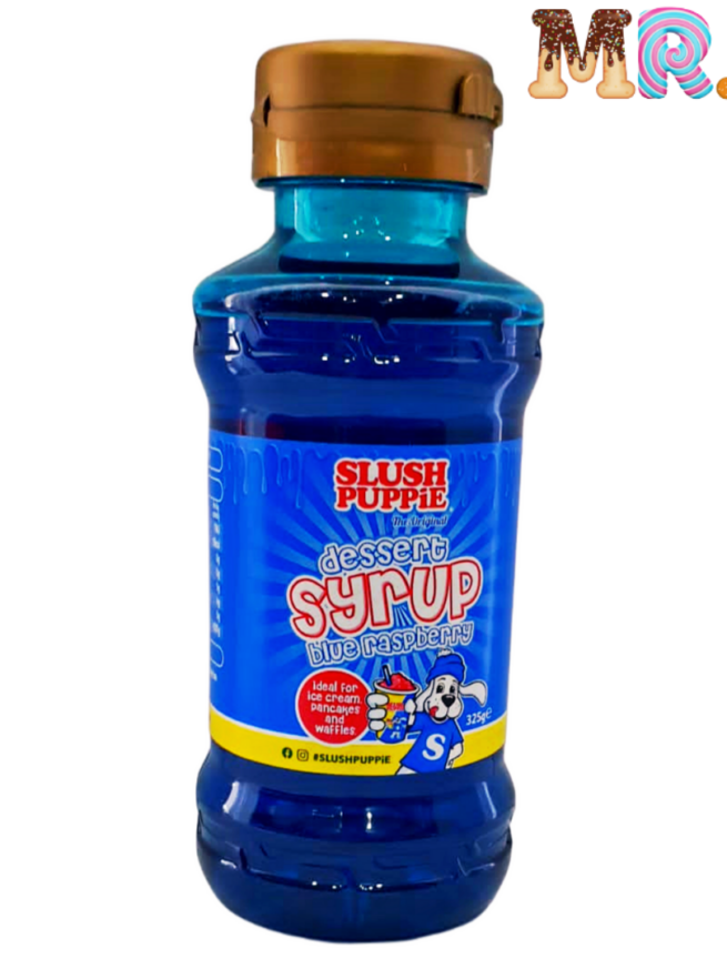Slush Puppie Dessert Syrup Blue Raspberry - Mr. Munchies